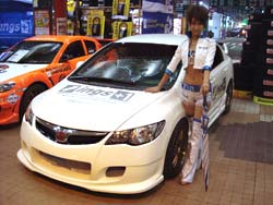 シビックな日々・・・FD2Rで楽しく！: ingsレースクイーンと！